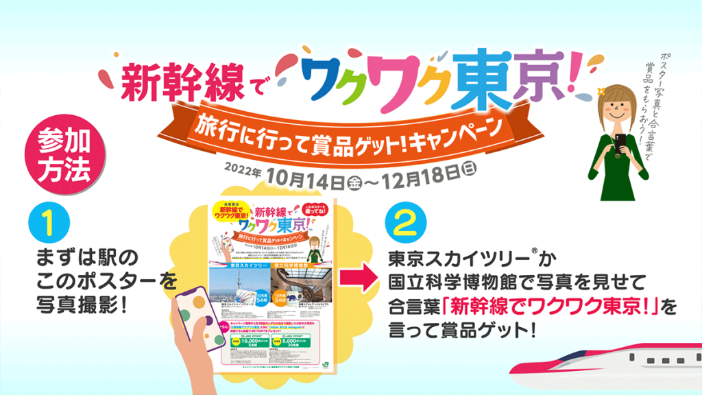 [U30限定]えきねっと×JRE POINT旅行応援キャンペーン | えび☆ステ